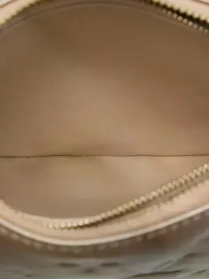 LOUIS VUITTON 2021-2026 Monogram Embossed Puffy Lambskin Coussin Bb Satchel