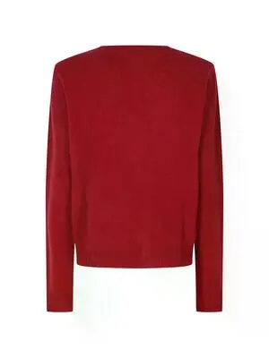 Federica Tosi Wrap-style V-neck Sweater