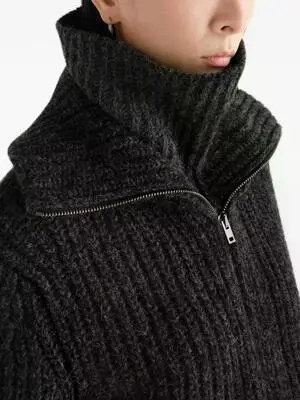 LEMAIRE Neck Warmer In Alpaca And Yak Wool Blend