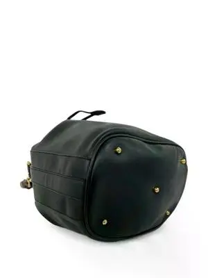 Gucci 20th Century Nylon Bamboo Bucket Bag