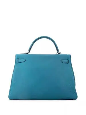 Hermès Kelly Handbag Togo With Palladium Hardware 32 Satchel