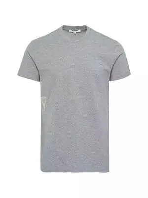 BLACKJACK Embroidered-logo T-shirt - Grey