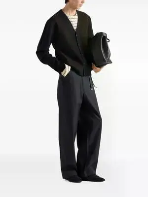 Prada Wool V-neck Cardigan
