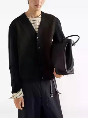 Prada Wool V-neck Cardigan
