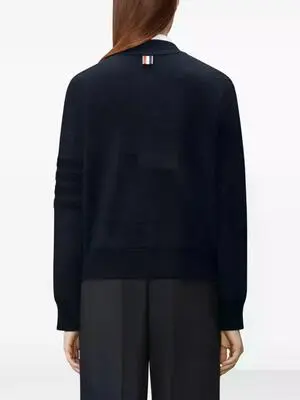 Thom Browne Ottoman Milano Stitch 4-bar Bomber Jacket
