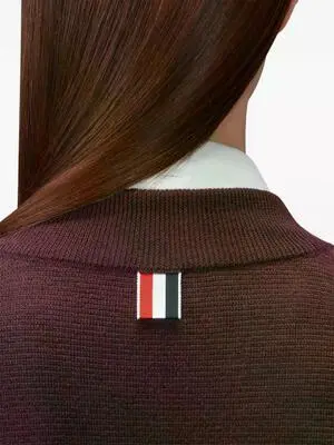Thom Browne Ottoman Milano Stitch 4-bar Bomber Jacket
