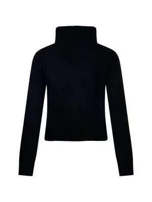 BEYOU Roll-neck Fine Knit Sweater