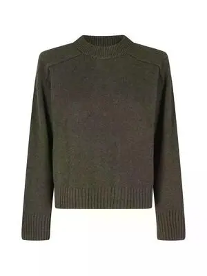 Soeur Will Ribbed-trim Thumb-slot Sweater - Green