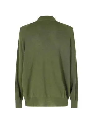 Aspesi Mock Neck Raglan Sleeve Sweater