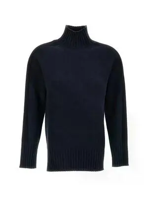 Lorena Antoniazzi Ribbed-trim Turtleneck Sweater