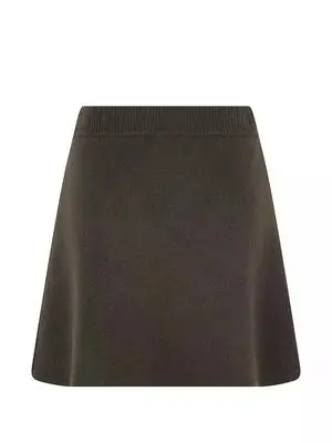 LISA YANG The Clare Ribbed-knit Mini A-line Skirt