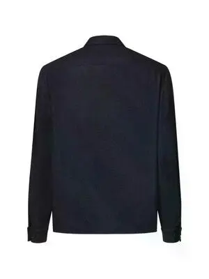 Eleventy Button-fastening Shirt Jacket