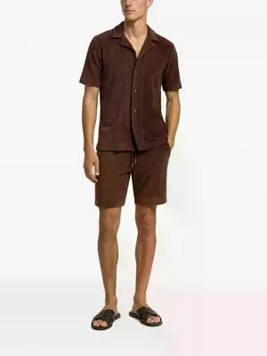 Orlebar Brown Trevone Towelling Drawstring Shorts