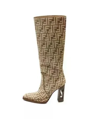 Fendi Logo Boots For Women