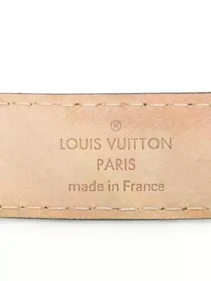 LOUIS VUITTON 2008 Slim Buckle Belt