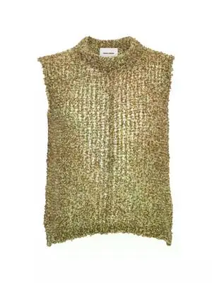 Henrik Vibskov Amphi Open-knit Vest - Neutrals