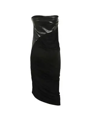 Andamane Strapless Panelled Dress