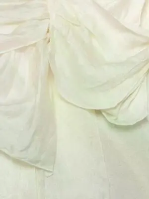 Blumarine Bow-detail Silk Top