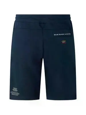 Paul & Shark Striped Cotton Drawstring Shorts