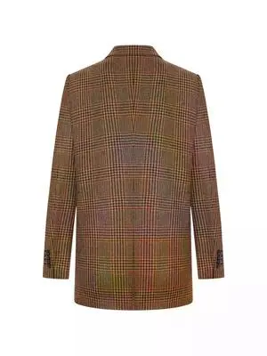 Tagliatore Double-breasted Check-pattern Blazer