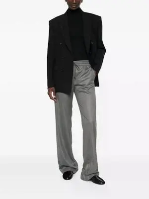 ERMANNO FIRENZE Drawstring-waist Wide Leg Track Pants