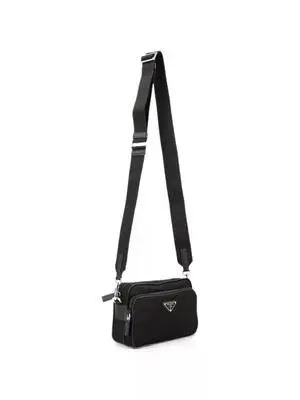Prada Re-nylon Logo-plaque Shoulder Bag