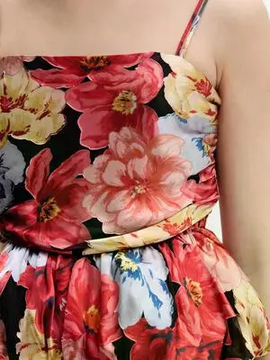 GESTUZ Gzsigrida Floral-print Peplum Top