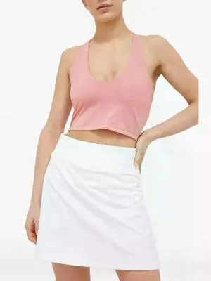Dkny Scoop Neck Crop Top