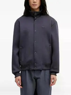 Lacoste Logo-patch High-neck Bomber Jacket - Grey