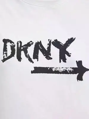 Dkny Logo-print Pajama Top
