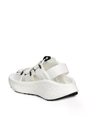 Columbia Konos Elevate Touch-strap Platform Sandals - White