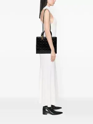 Dior Lambskin Cannage Lady Satchel