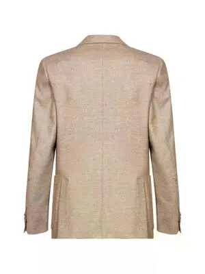 LARDINI Notched-lapel Single-breasted Blazer