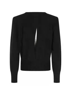 Federica Tosi Fine Knit Cut-out Detail Sweater