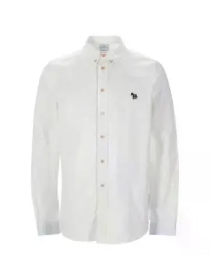 Paul Smith Zebra-patch Button-down Shirt