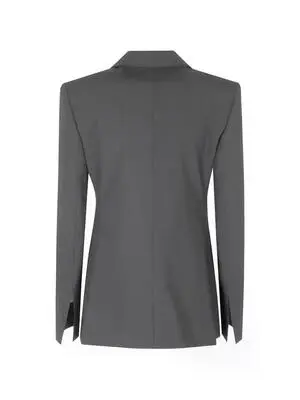 Alberta Ferretti Gold-tone Buttoned Blazer