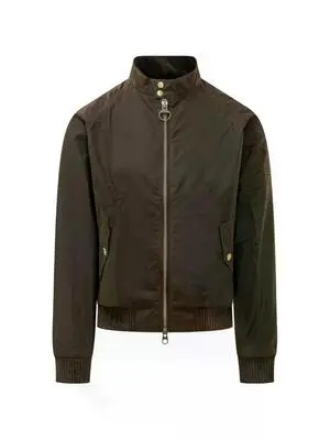 BARBOUR INTERNATIONAL Merchant Waxed Jacket - Brown