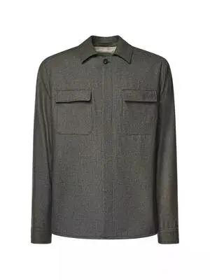 Eleventy Flap-pocket Shirt Jacket