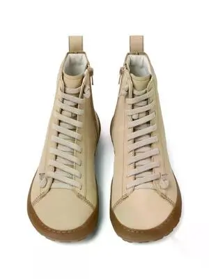 Camper Peu Serra Leather Ankle Boots