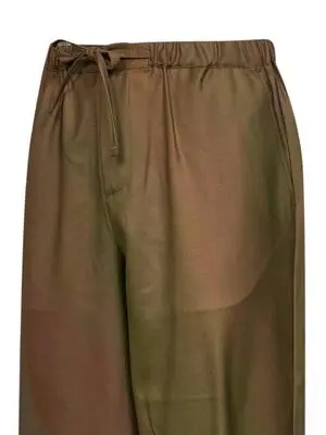 ROSE BURRITO Drawstring-fastening Elasticated-waistband Trousers