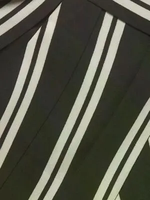 Alice + Olivia Striped Off-shoulder Cropped Top