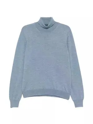 Tagliatore Long-sleeves Sweater - Blue