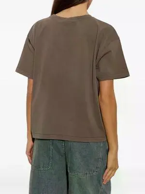 American Vintage Fizvalley Crewneck T-shirt - Brown