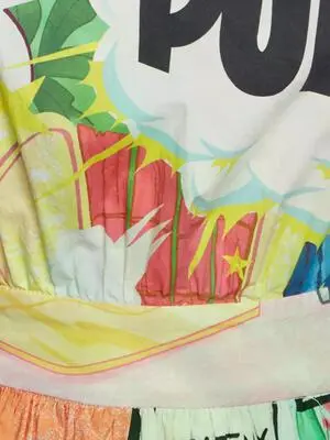 Moschino Printed Sleeveless Dress
