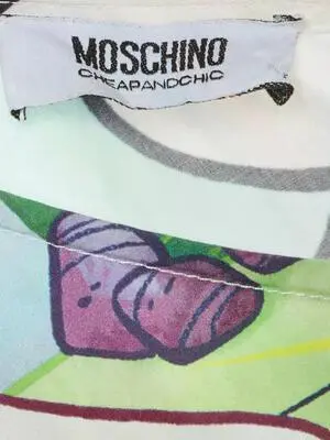 Moschino Printed Sleeveless Dress