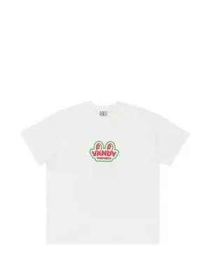 VANDYTHEPINK Graphic Print Cotton Crewneck T-shirt