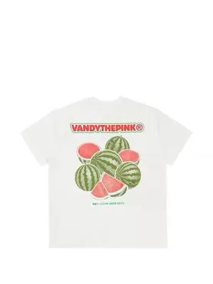 VANDYTHEPINK Graphic Print Cotton Crewneck T-shirt