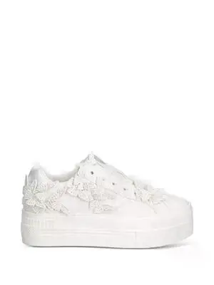 BUFFALO Ashley Butterfly Glam Platform Sneakers - White