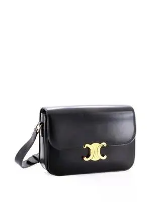Celine Triomphe Shoulder Bag Smooth Calfskin Medium