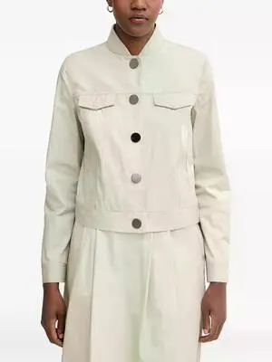 Armani Exchange Button-up Chest-pocket Jacket - Neutrals